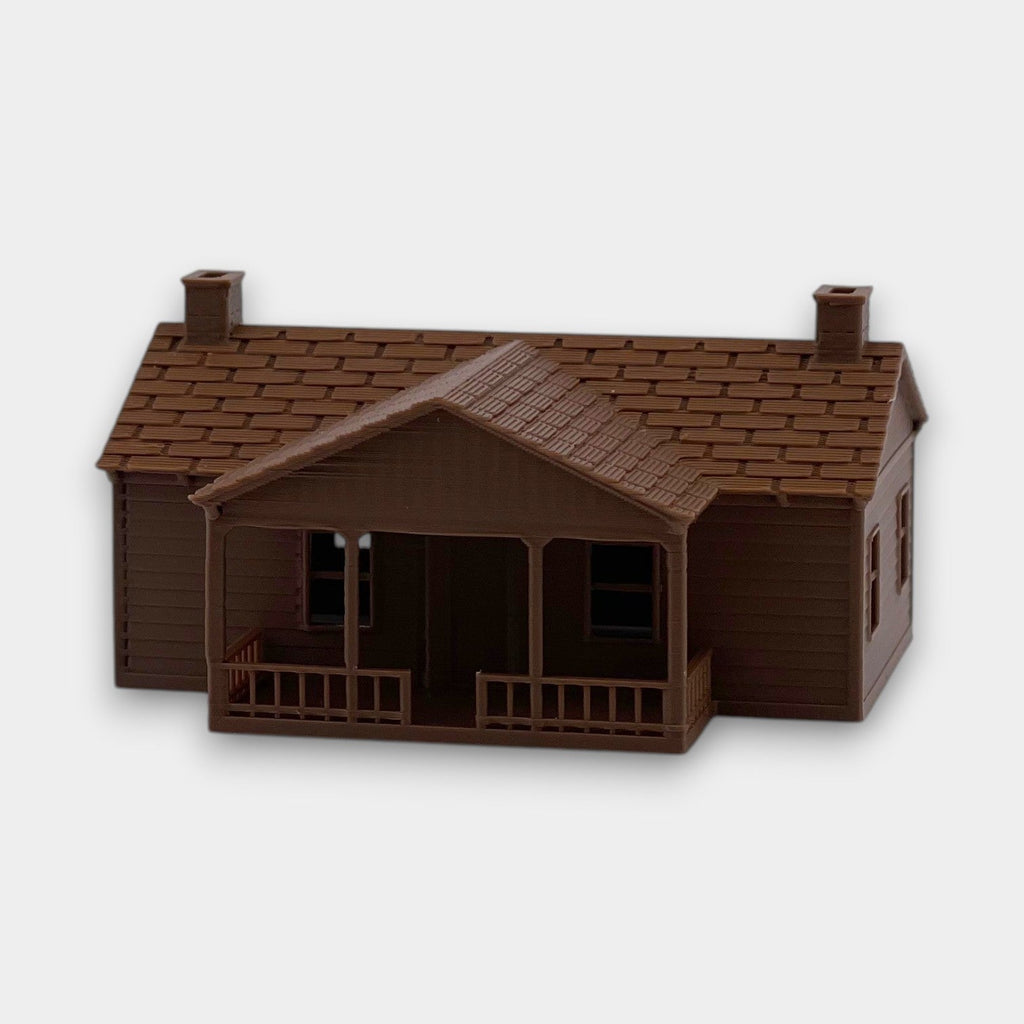 HO Scale - 1:87 | Row House | Model Scenery World