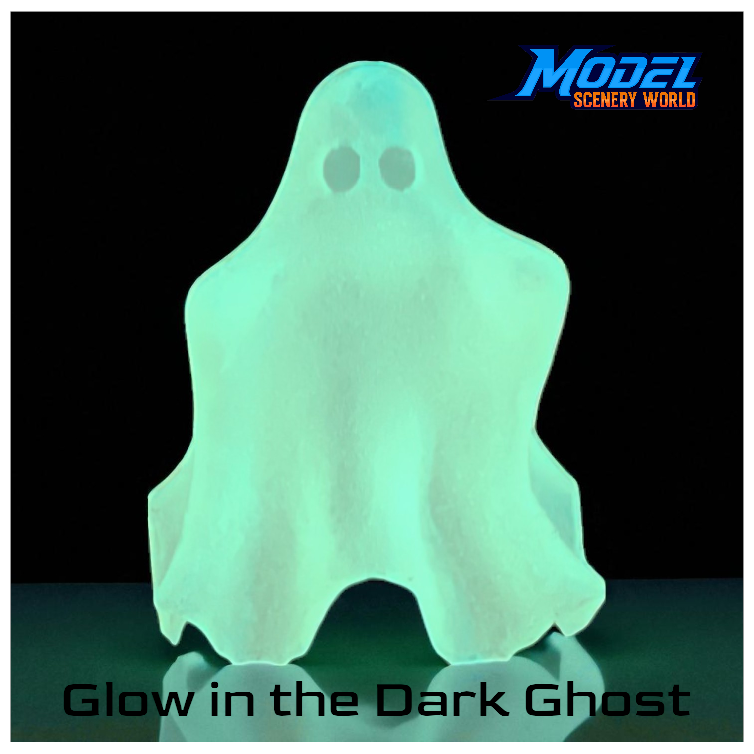 Glow in the Dark Ghost Figure - "The Ghost of Boxcar Willie" - 1G Scal ...