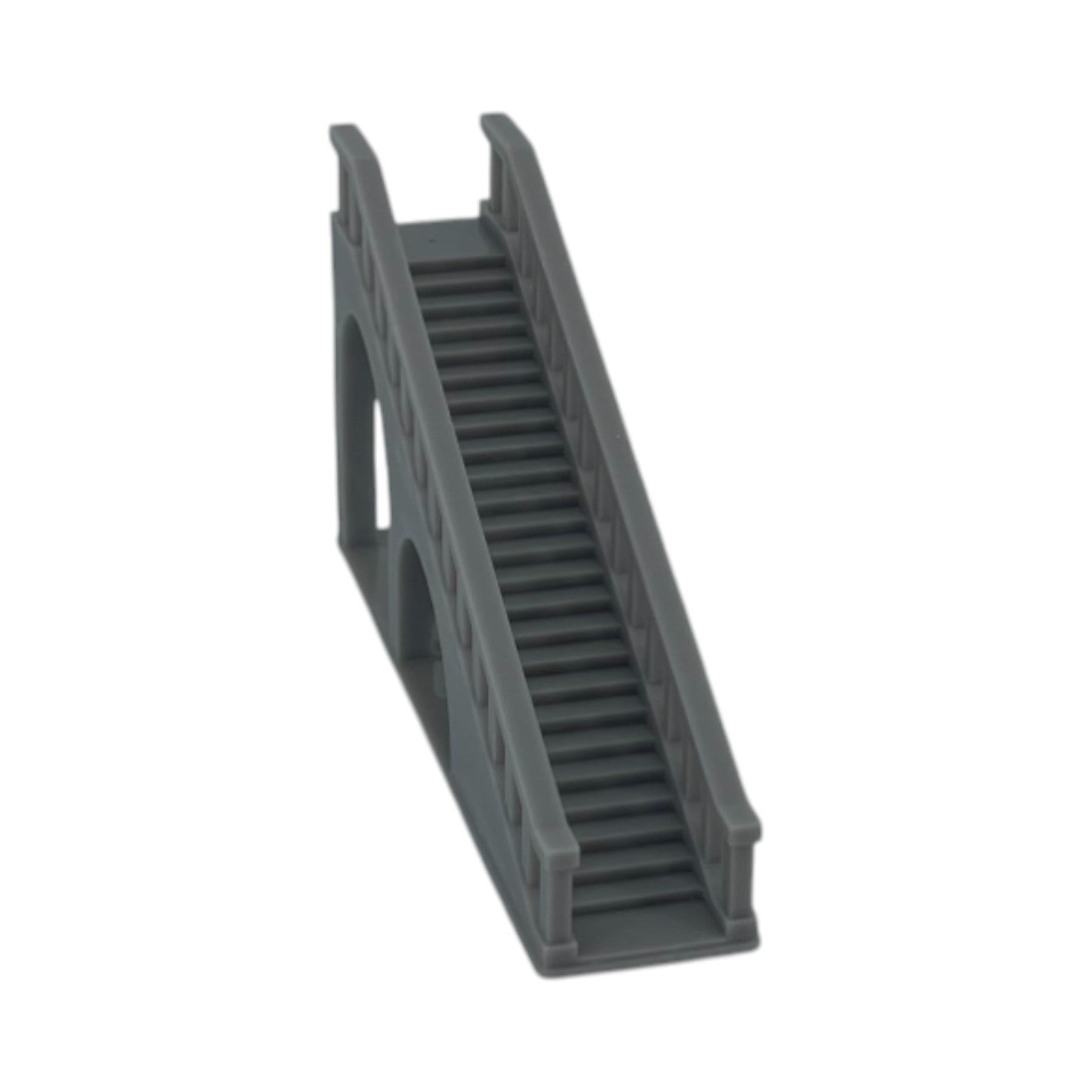 Outdoor Stairs / Escalator - HO Scale 1:87 - Gray | Model Scenery World
