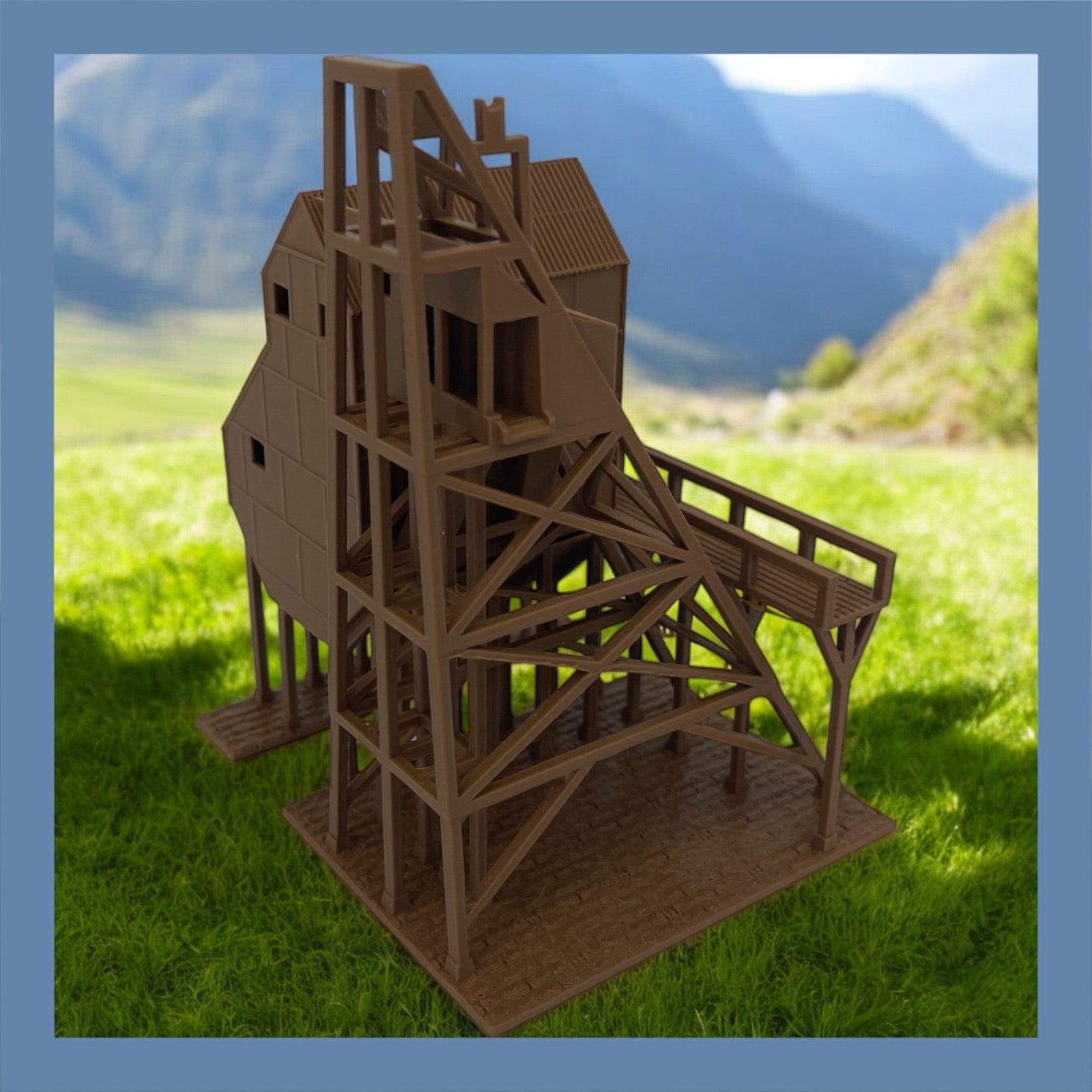 Colorado Gold Mine - Theresa Mine Model - HO Scale 1:87 | Model Scenery ...