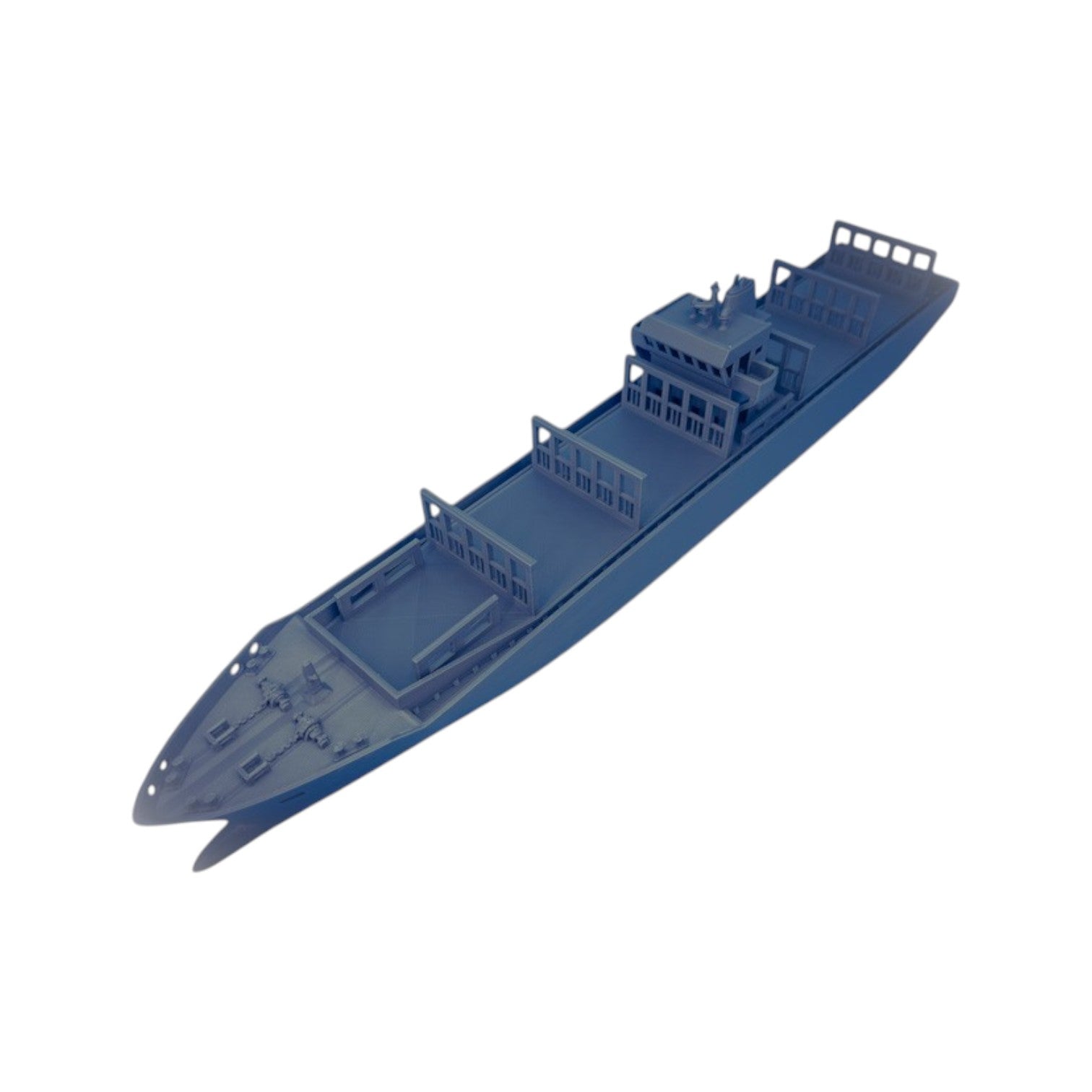 Container Ship Model – FeederMax – Waterline Cut – N Scale – Gray ...