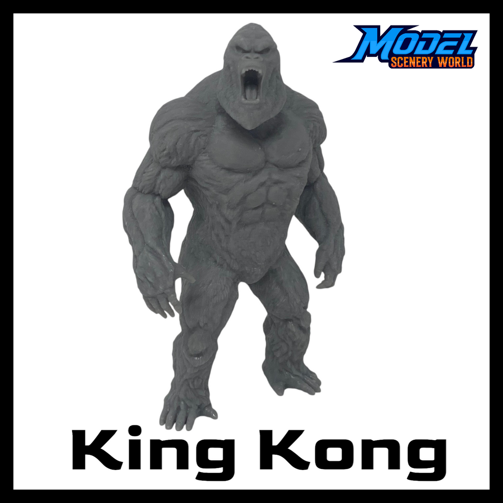 King Kong 24' Tall - HO Scale 1:87 - Gray | Model Scenery World
