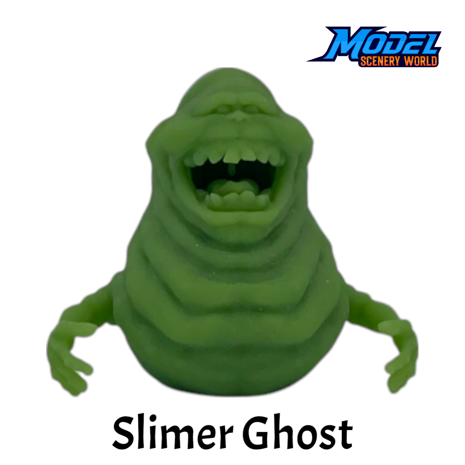 Slimer Ghost - HO Scale - Green | Model Scenery World