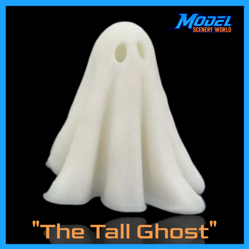 Tall Ghost - N Scale 1:160 - White | Model Scenery World